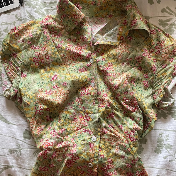 Fitted Button-up Blouse Sewing Pattern | XXS-2XL (PDF Pattern) - Etsy