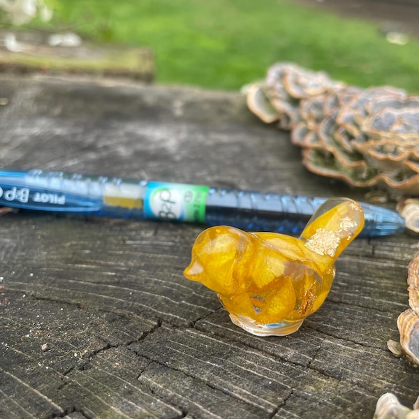 Custom Made Bird Made With Your Dried Flowers, Songbird Keepsake, Bird ...