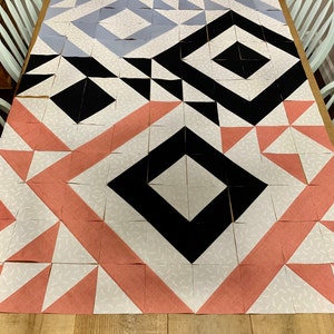 Summer Haze Quilt Pattern PDF Download Modern Quilt Pattern - Etsy