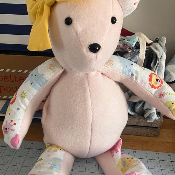 Memory Bear Pattern + VIDEO Tutorial - All Sizes Included, Keepsake ...