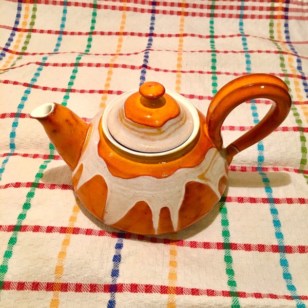 Ceramic Teapot, Rustic Pottery Teapot, Ceramic Tea Kettle, Pottery ...