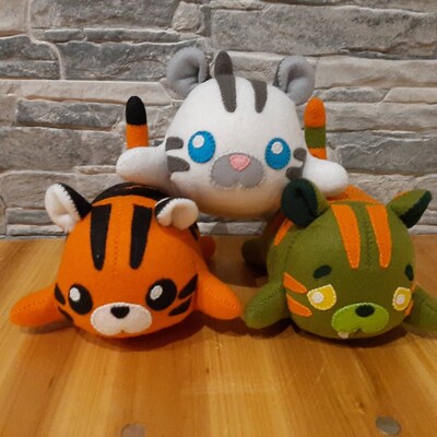 Stacking Lion Tiger Bear Plush Sewing Pattern .pdf Tutorial - Etsy