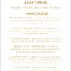 White and Gold Menu Card, White and Gold Agate Menu, White and Gold ...