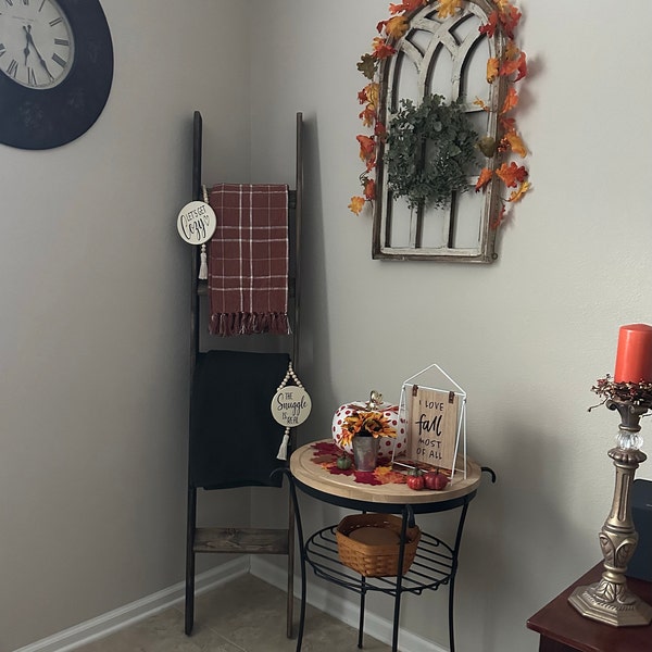 Address Round Wooden Door Hanger, Sizes, House Number Street Name ...