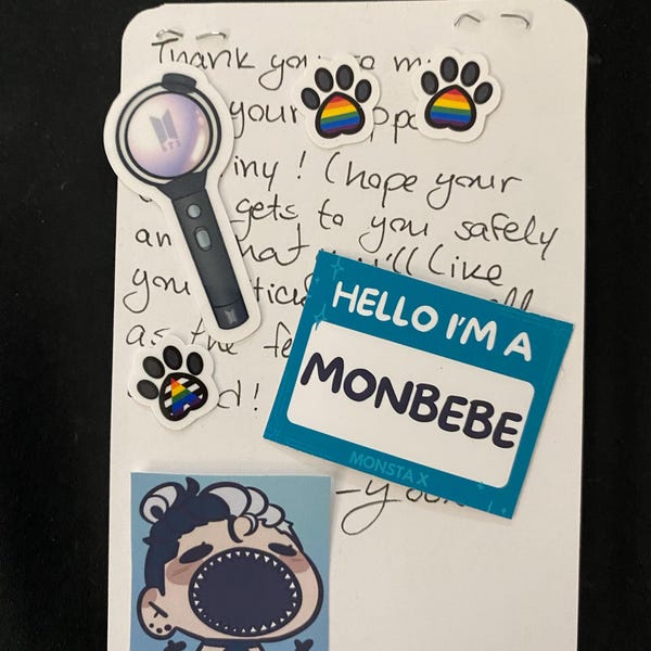 BT21 BTS Bangtan Representative Animals Stickers rm, Jin, Suga, J-hope ...