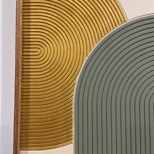 Rectangle, Wood Wall Art, Painting Wood Wall Art, Vertical Wall Art ...