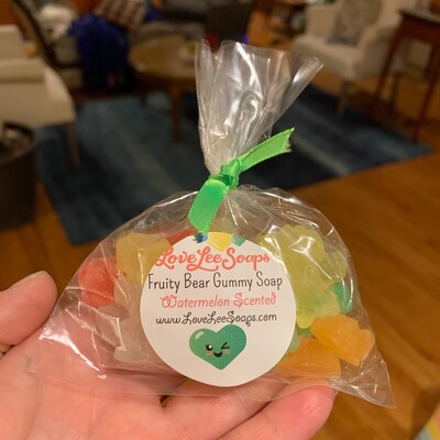 Bear Gummy Soap Gummi Bear Soap Candy Soap Food Soap Soap - Etsy