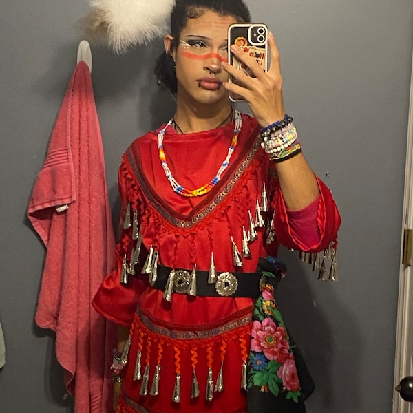 Native American Regalia Pow Wow ADULT Silver-plated CONCHO BELT - Etsy