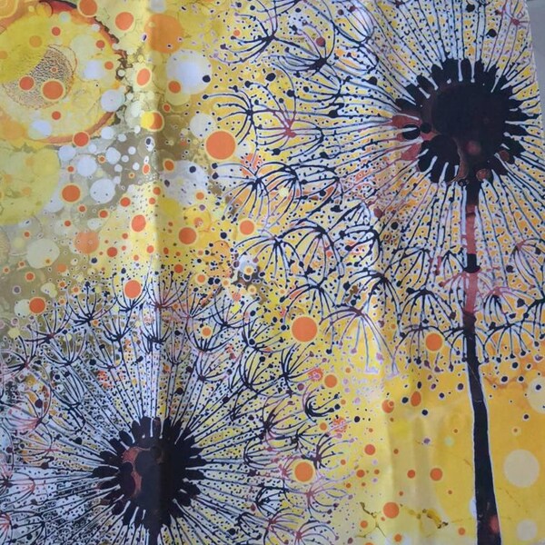 Dandelion Ceramic Wall Art Mini Tile Framed Art Housewarming Birthday ...