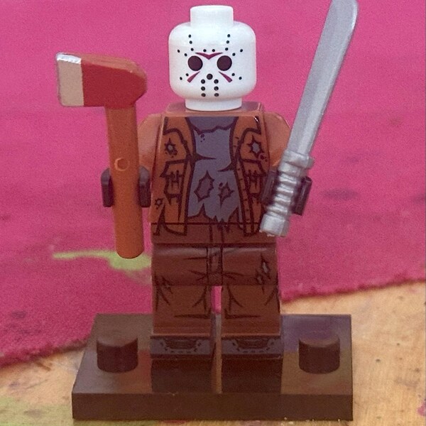 Classic Horror Movie Custom Mini-figure New Double Headed Jason ...