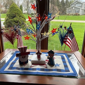 Uncle Sam & Lady Liberty - Etsy