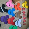 ADDITIONAL SHAPES ONLY for Mickey Mouse Shapes Preschool Kindergarten ...