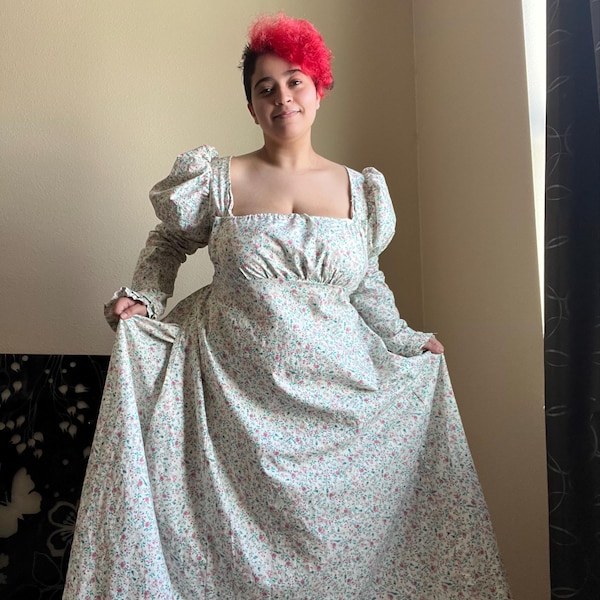 104 Edwardian Gown Sewing Pattern-laughing Moon Mercantile - Etsy