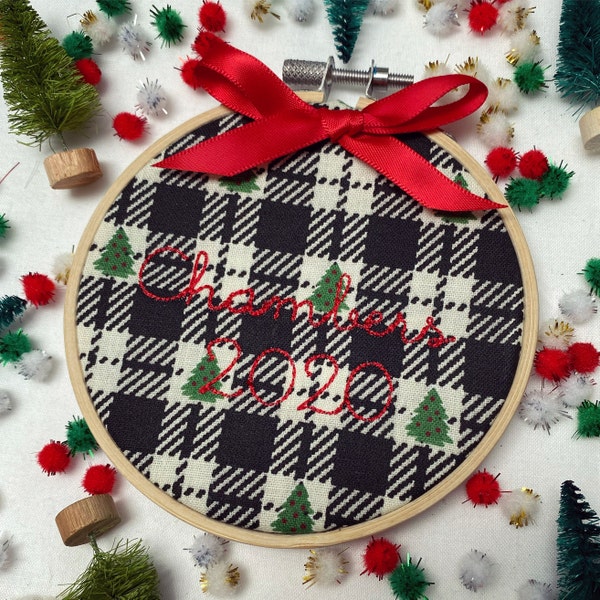 Small Hadley Vintage Bean Stitch Machine Embroidery Font Monogram ...