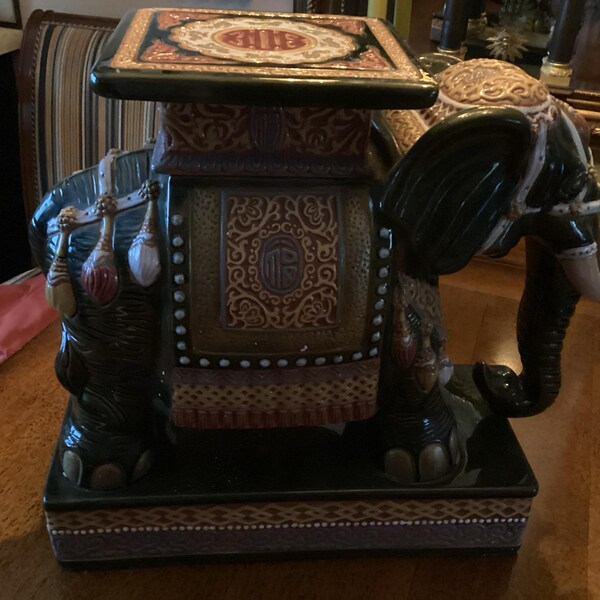 The Bombay Company Mahogany Oval Folding End Table - Etsy