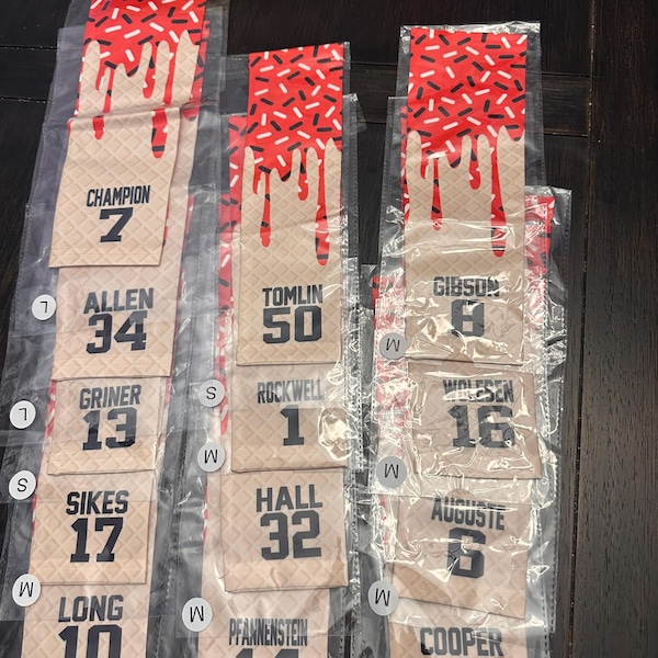 Custom Paint Drip Waffle ARM Sleeves for Kids and Adults, Personalized ...