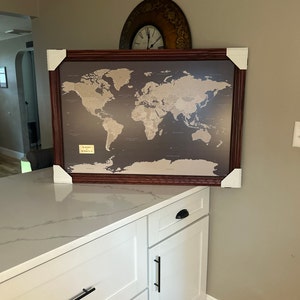 Personalized Colorful US Push Pin Travel Map USA Push Pin Travel Map ...