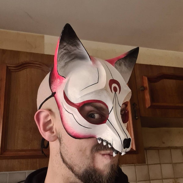 Fox Skull Mask - Hecate [gold Ver.] | Mask Fox Larp Gn Furry Roleplay ...