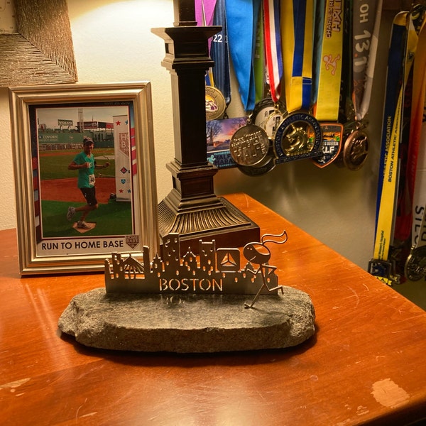 Triathlon Sculpture, Unique Gift for Her, Table Top Decor, Home /office ...