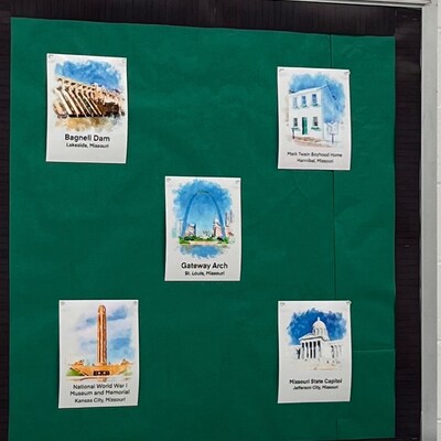 Classroom Posters of Texas Landmarks, Texas Classroom Decor, Texas ...