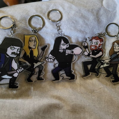 Metalocalypse Dethklok Acrylic Keycharm - Etsy
