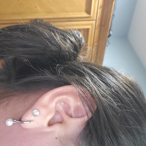 Akoya Pearl Necklace in Silver/blue Pearl Necklace in Sterling Silver ...