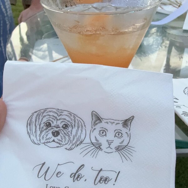 Personalized Handwritten Note Napkins, Custom Love Note Handwriting ...