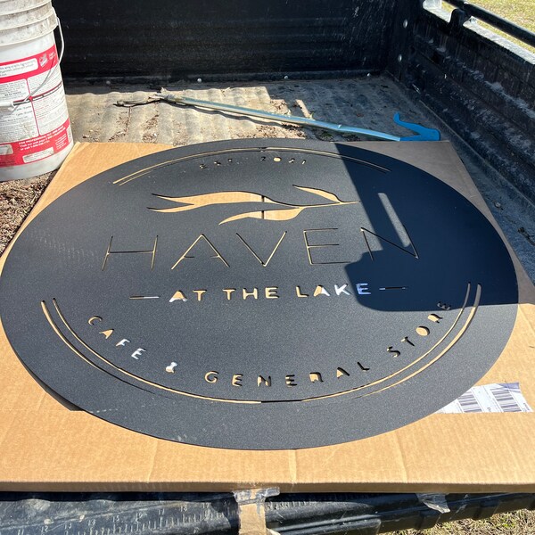 Custom Design Metal Sign, Personalized Metal Sign, Custom Logo Metal ...