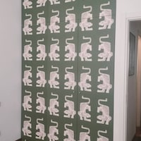 Black Tiger Wallpaper, Aztec Tiger Wallpaper, Vintage Removable ...