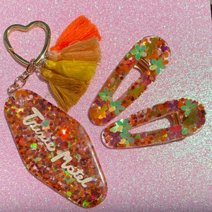 Iridescent Purple Four Point Stars Shape Glitter 4mm Star - Etsy