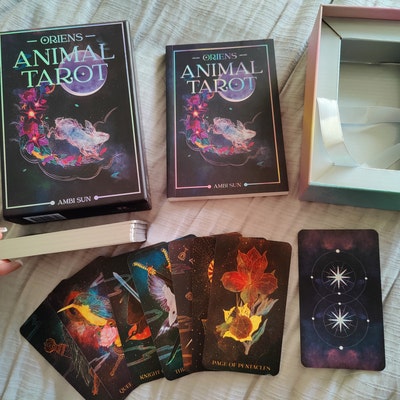 Squid Cake Marseille Tarot Deck, 78 Tarot Cards & Guidebook, Available ...