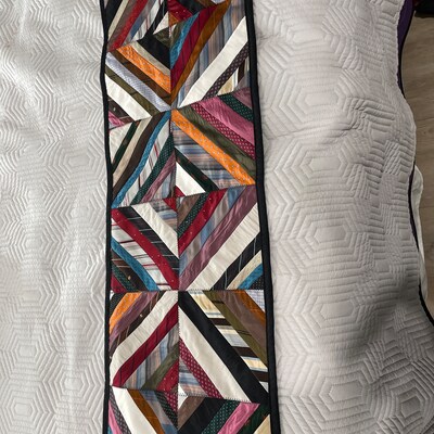 PDF Pattern Square 5 Necktie Quilt Table Topper Wall Hanging - Etsy