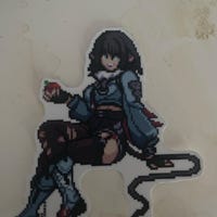 Final Fantasy 16 Pixel Art Stickers | Clive Rosfield Jill Warrick ...