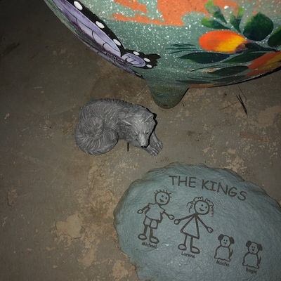 Fox Statue, Fox Sculpture, Concrete Fox Figure, Small Concrete Statues ...