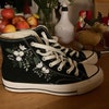 Embroidered Converse/ Converse Custom Constellation Embroidery ...
