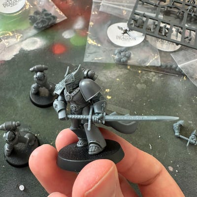 Space Knight Terminator Pauldrons Conversion Bits for 28mm Sci-fi ...