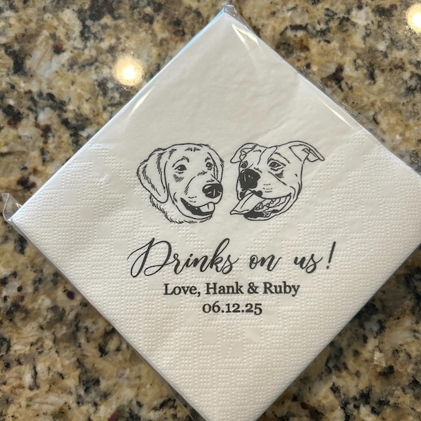 Custom Love Note Handwriting Napkins, Personalized Handwritten Note ...