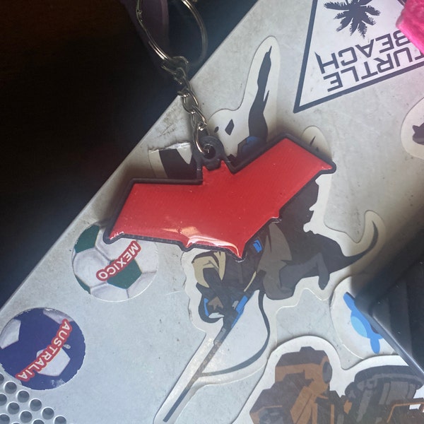 Red Hood Logo / Emblem Keychain From the Comics Character - Etsy