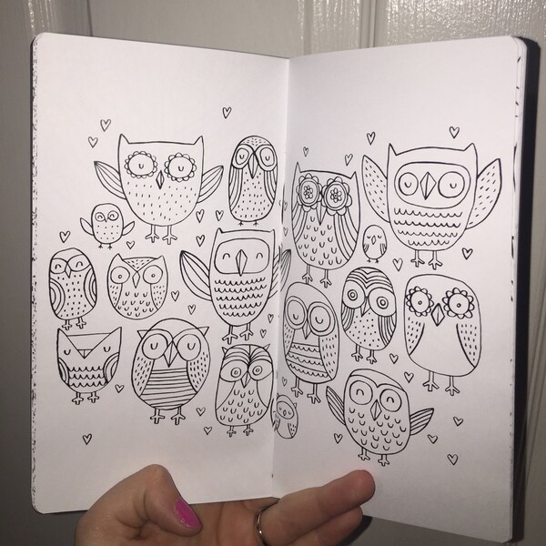 COLORING BOOK Volume 1 - Traveler's Notebook Insert - Etsy