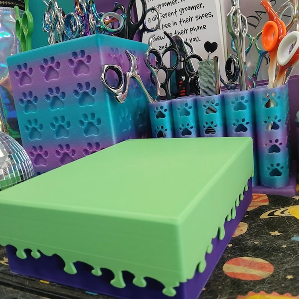 Ghostlayer Dog Grooming Organizers Keychain - Etsy