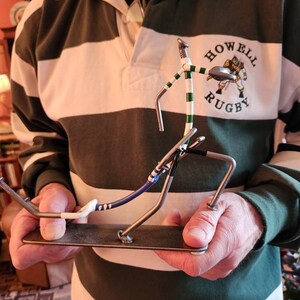 Windsurfer, Windsurfing, Metal Sculpture, Sailboarder, Surfer, Welded ...