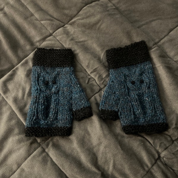 Knitting Pattern - Knitted Cable Owl Slipper Pattern - Knitting Pattern ...