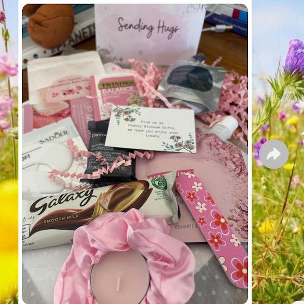 Pamper Gift Box for Her Teenage Tween Birthday Sleep Over Pamper Self ...