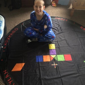 Thelemic Color Ritual Circle Cloth - Etsy