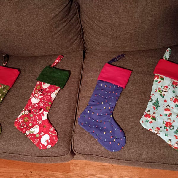 Christmas Stocking PDF Sewing Pattern Sizes XS - XL - Etsy