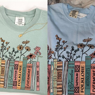 Support Your Local Library Shirt Comfort Colors Library Lover Tee Book ...