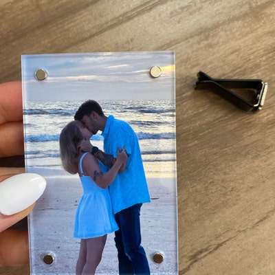 Car Photo Frame Holder, Personalized Picture Frame for Your Car's Sun ...