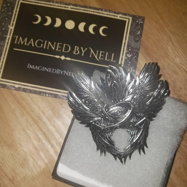 Biblically Accurate Angel, French Barrette, Angel Barette, Witch Gift ...
