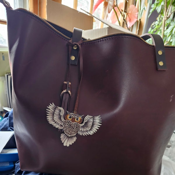 Handmade Leather Hummingbird Bag Charm: Colorful Bird Lover Gift - Etsy