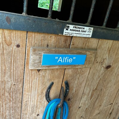 Business Name Tag for Work Custom Engraved Plaque Green Plastic Plate ...